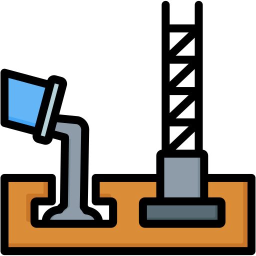 Construction and building works metal structures